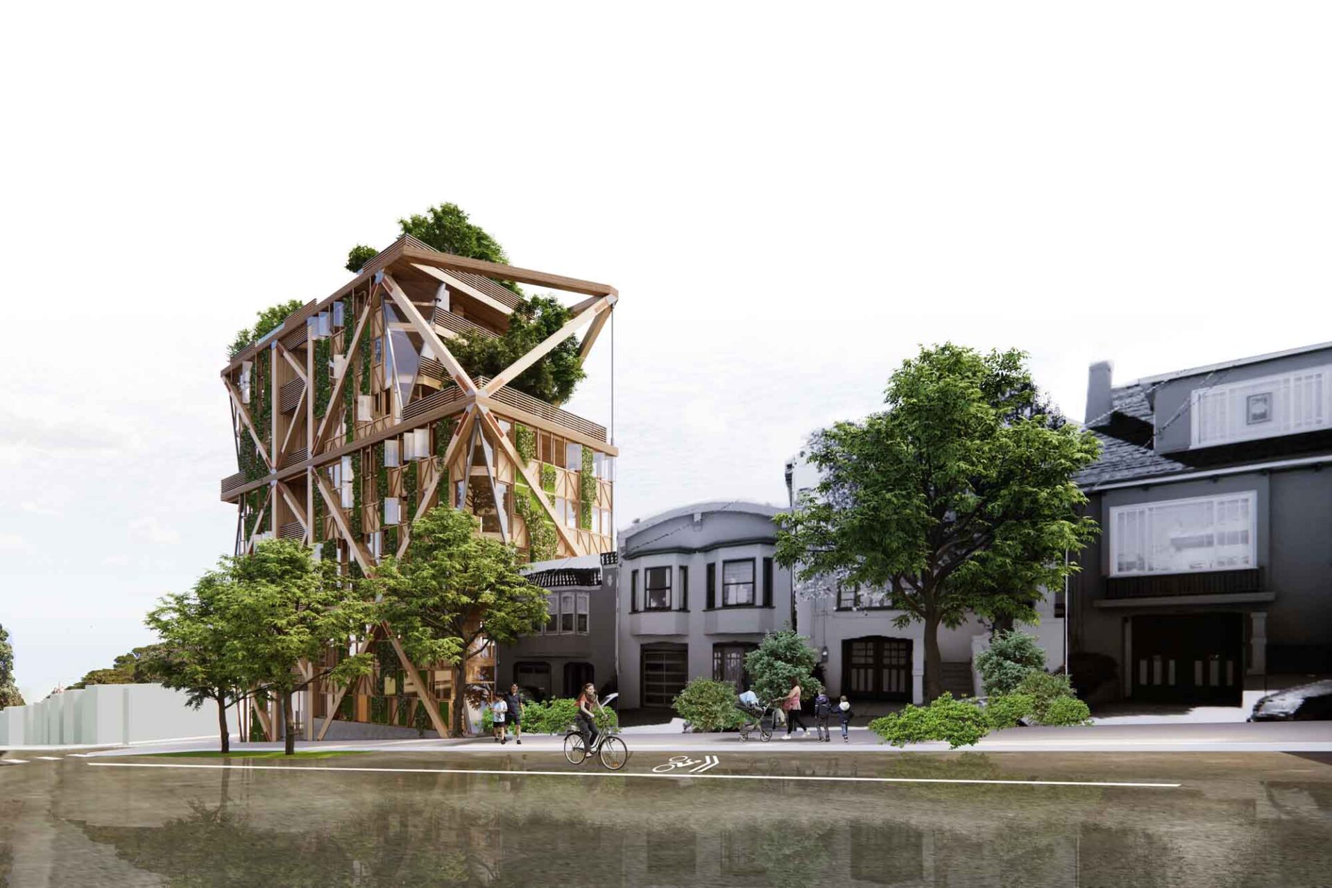 Affordable Housing in Mass Timber - Avoid Obvious Architects